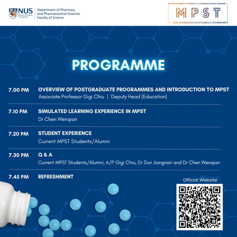 Master of Science in Pharmaceutical Science & Technology (MPST ...