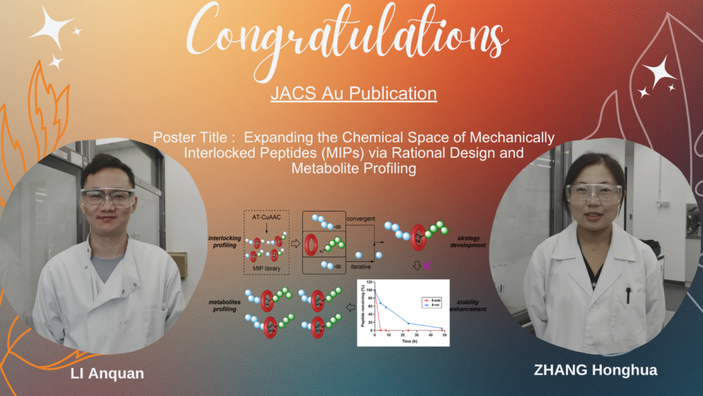 JACS Au Publication - LI Anquan and Zhang Honghua - NUS Pharmacy and ...