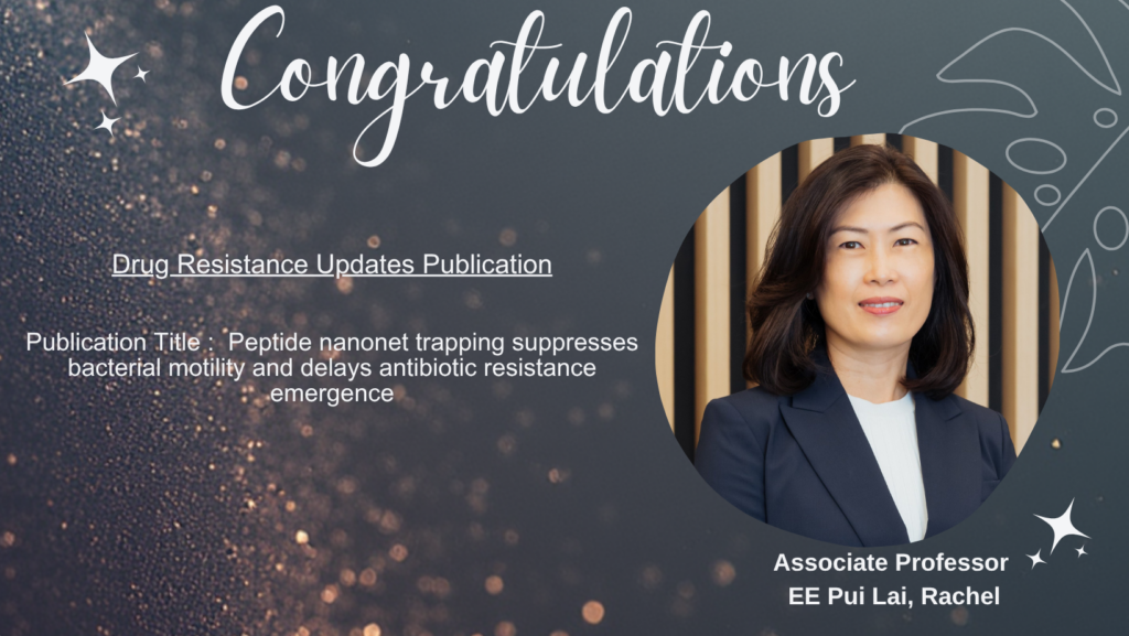 Drug Resistance Updates Publication – Associate Professor Rachel Ee ...