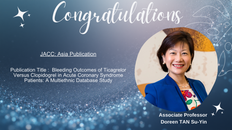 JACC: Asia Publication – Associate Professor Doreen Tan - NUS Pharmacy ...